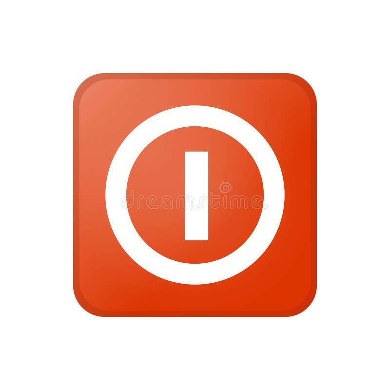 Deactivate stock illustration. Illustration of concept - 109004808