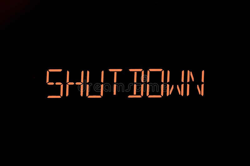 Shutdown Screen Computer Stock Illustrations – 139 Shutdown Screen ...