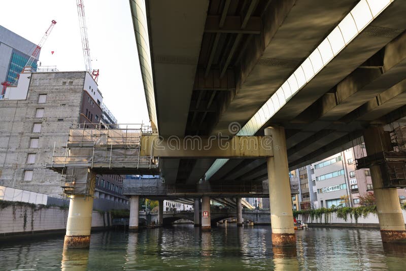 The Shuto Expressway Above Edo Bridge in Central Tokyo. Nov 27 2023 ...
