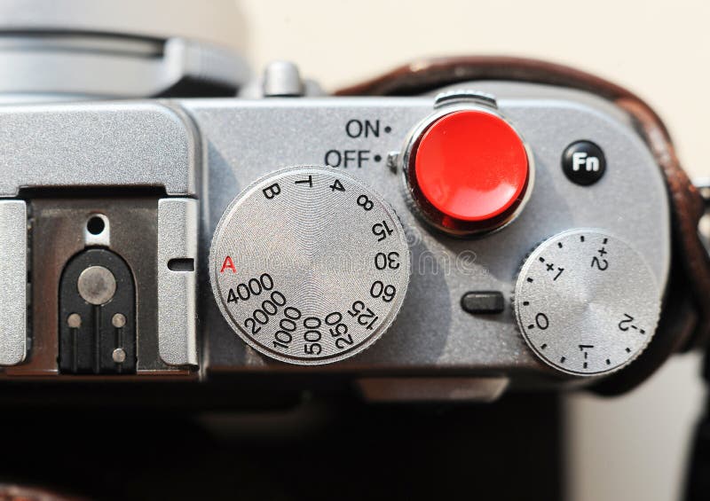 Shutter button stock photo. Image of reflex, electronics - 33979706