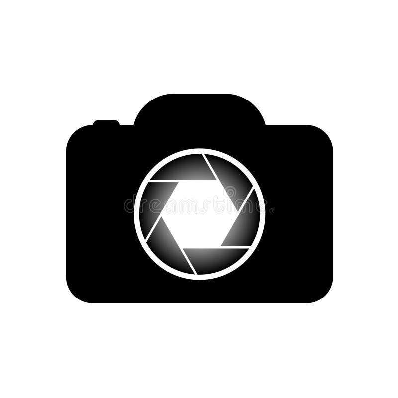 Shutter cam symbol stock vector. Illustration of design - 153501928