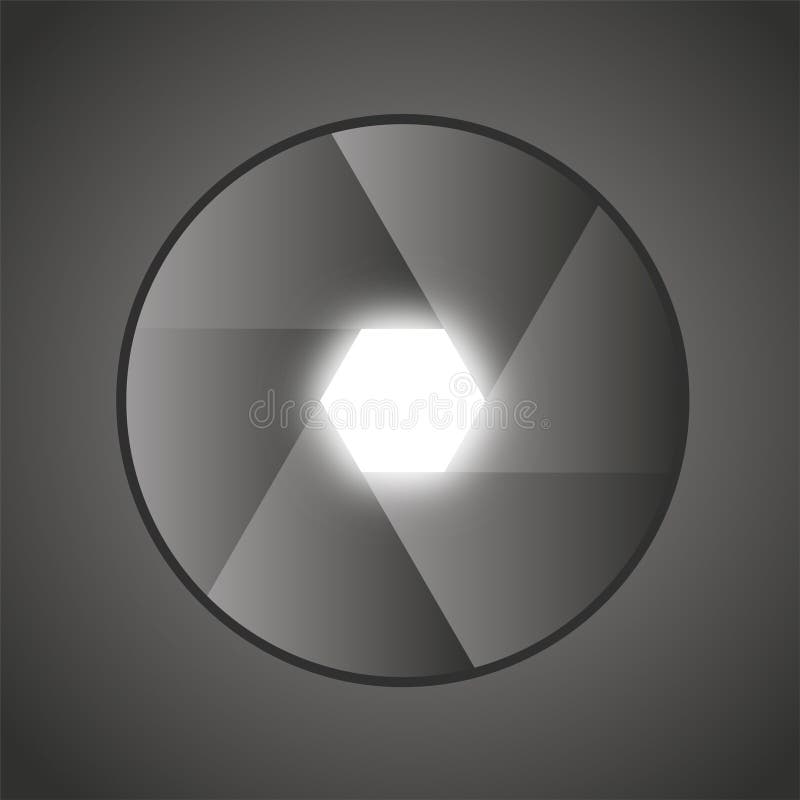 Shutter cam symbol stock vector. Illustration of design - 154817052