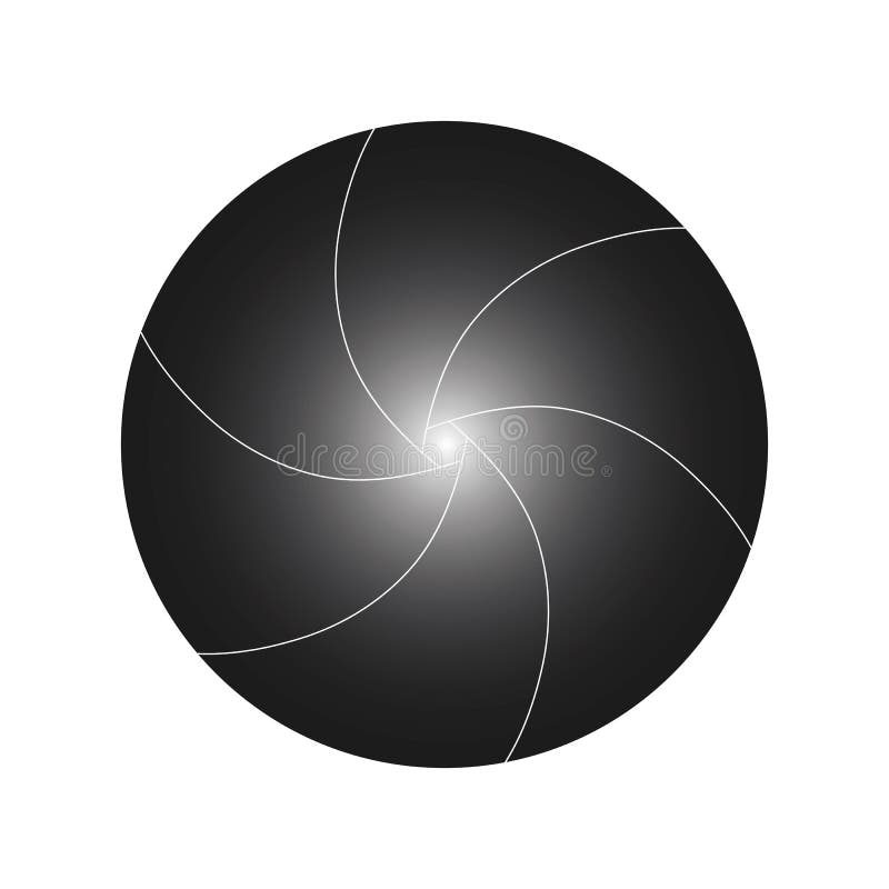 Shutter camera gradient stock vector. Illustration of object - 77893858