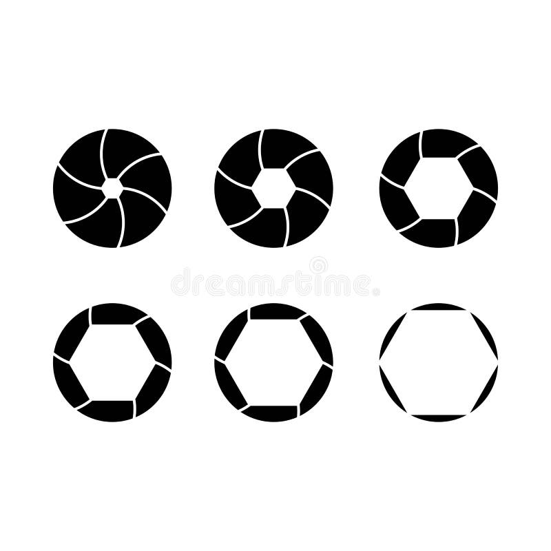 Shutter camera icon stock vector. Illustration of movie - 238668475