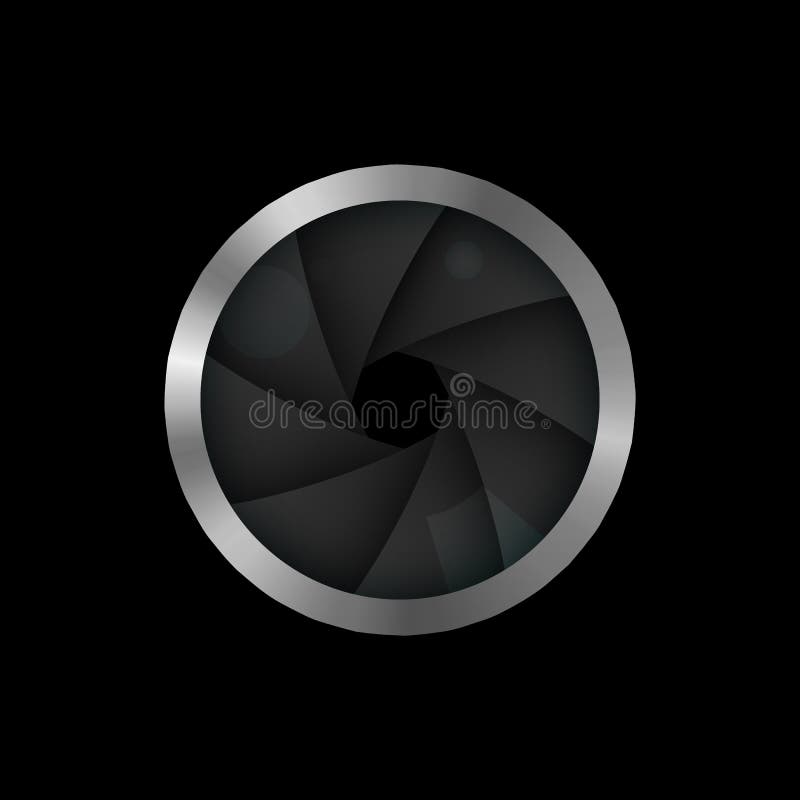 The shutter of the camera. stock vector. Illustration of gallery ...