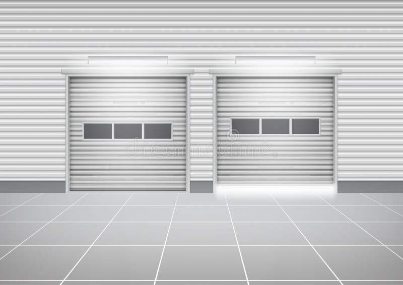 Shutter Door Vector stock vector. Illustration of background - 84388287