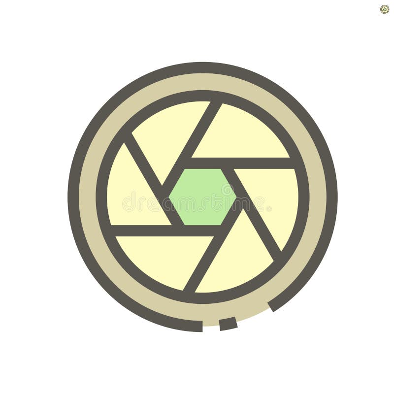 Shutter and Film Production Icon Stock Vector - Illustration of ...