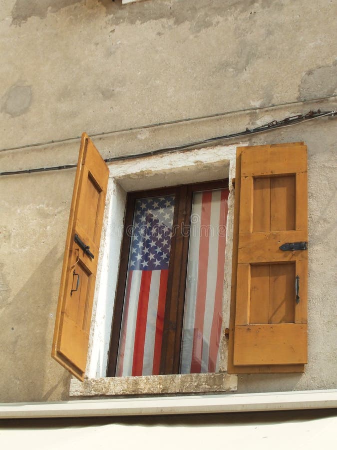 Shutter flag stock photo. Image of wooden, shutters, blind - 32240916
