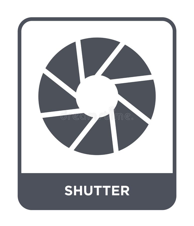 Roller Shutter Door Icon in Trendy Design Style. Roller Shutter Door ...