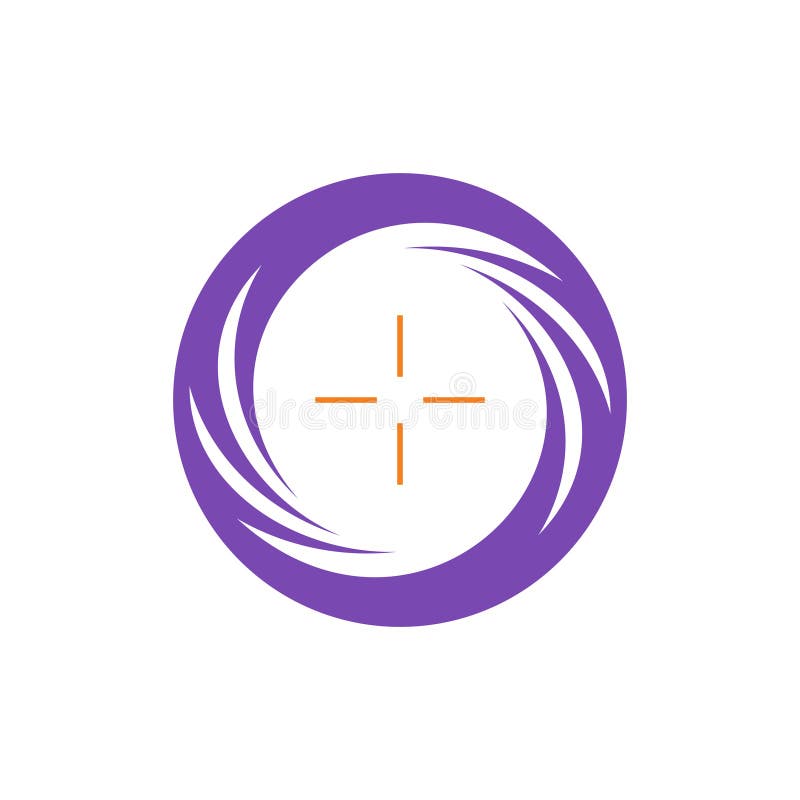 Shutter Lens Icon Vector Logo Template Illustration Design. Vector EPS ...