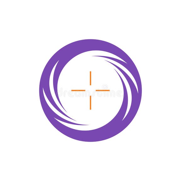 Shutter Lens Icon Vector Logo Template Illustration Design. Vector EPS ...