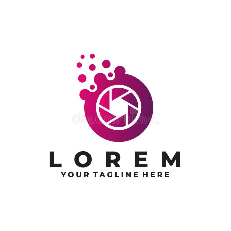 Shutter Logo Vector Design Template Stock Vector - Illustration of ...