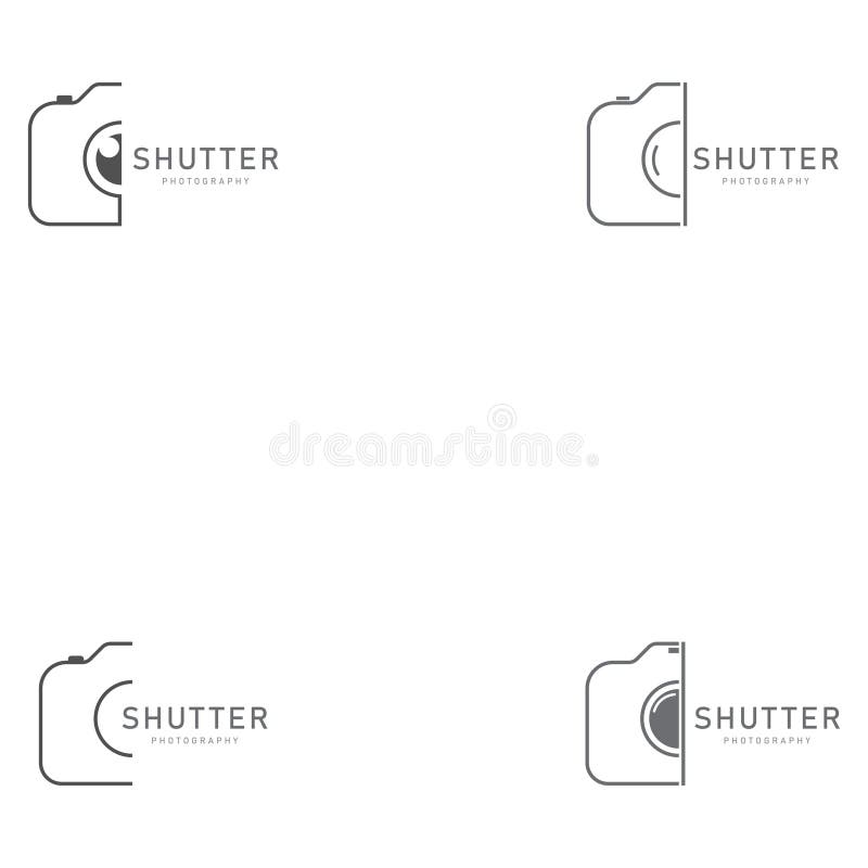 Shutter Photography Logo Design Template Vector Icon. Stock Vector ...
