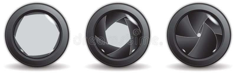 Shutter positions scheme stock vector. Illustration of adjustment ...