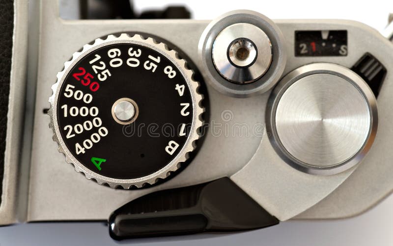 Shutter speed dial stock photo. Image of 35mm, speed, manual - 9139004