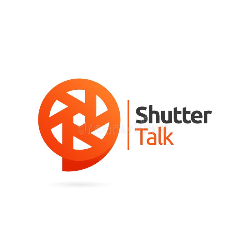 Combination Chat Logo with a Triangle Shape. Stock Vector ...