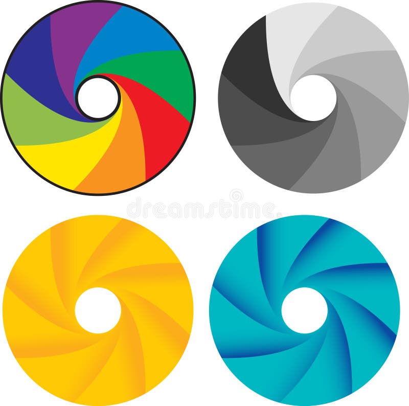 Shutter stock vector. Illustration of draw, color, curve - 38977877