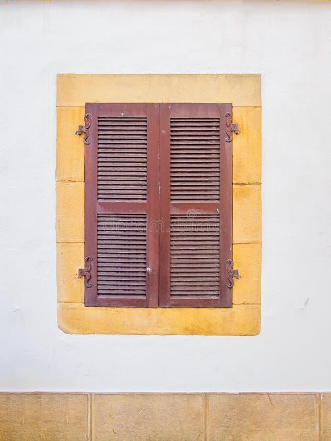 Old Spanish Window And Wall Stock Photo - Image of mexican, detail ...