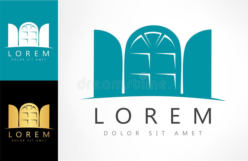 Shutters Vector Design Logo Stock Vector - Illustration of logo, cold ...