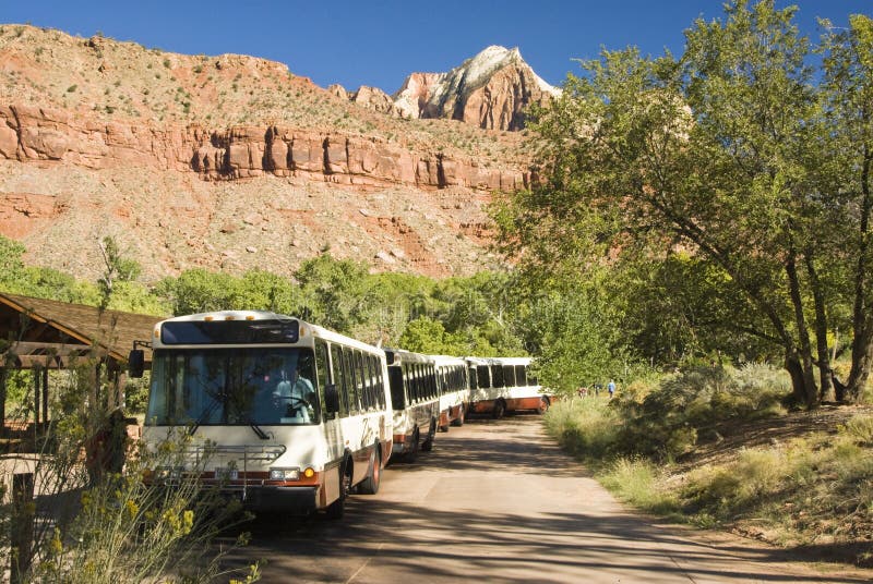 Shuttle bus 1 stock photo. Image of buttresses, formations - 3697436