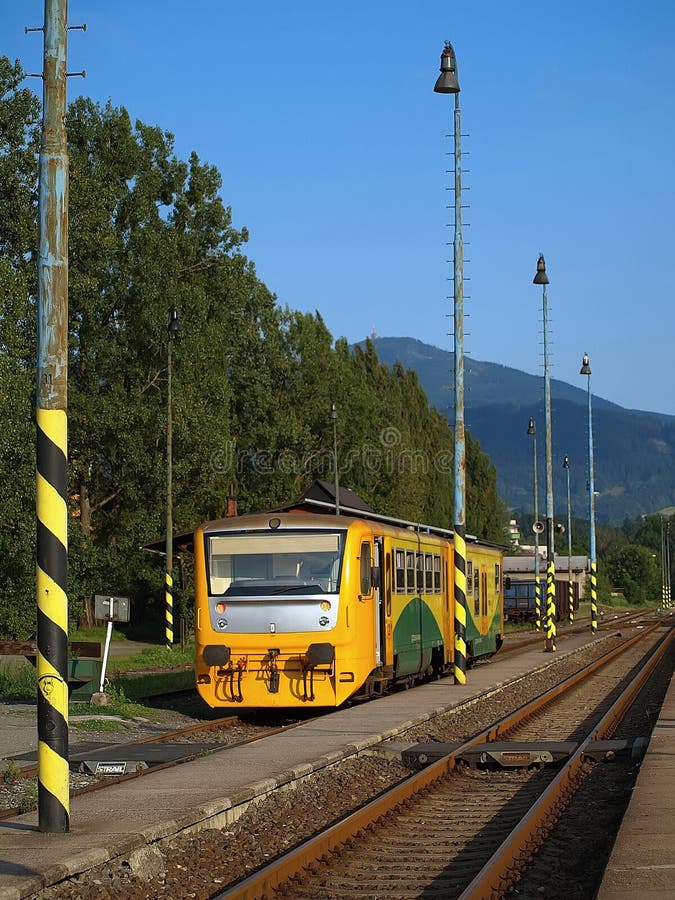 Shuttle train stock image. Image of travelling, mountains - 32693099