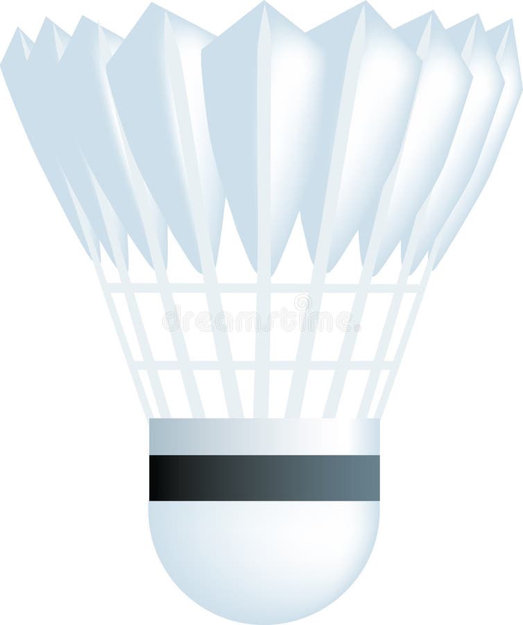 Shuttlecock stock vector. Illustration of vector, play - 11542768