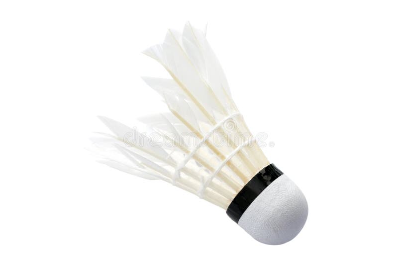 Shuttlecock Aftet Played Game Stock Photo - Image of closeup ...