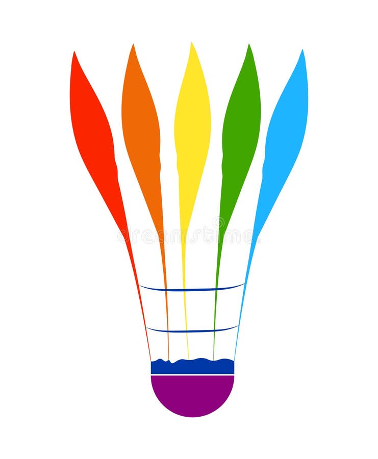 Badminton Rainbow Stock Illustrations – 82 Badminton Rainbow Stock ...