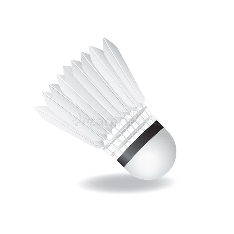 Shuttlecock illustration. stock illustration. Illustration of ...