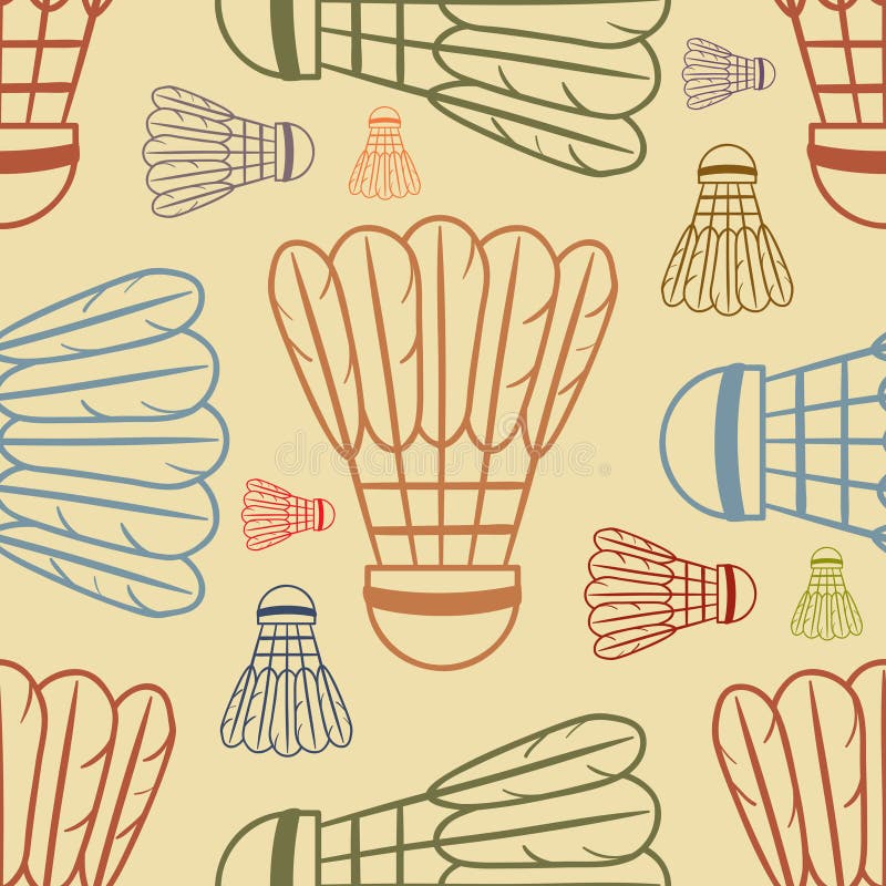 Shuttlecock Feathers Stock Illustrations – 129 Shuttlecock Feathers ...