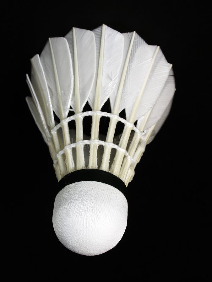Flying shuttlecock stock photo. Image of equipment, sport - 21076304