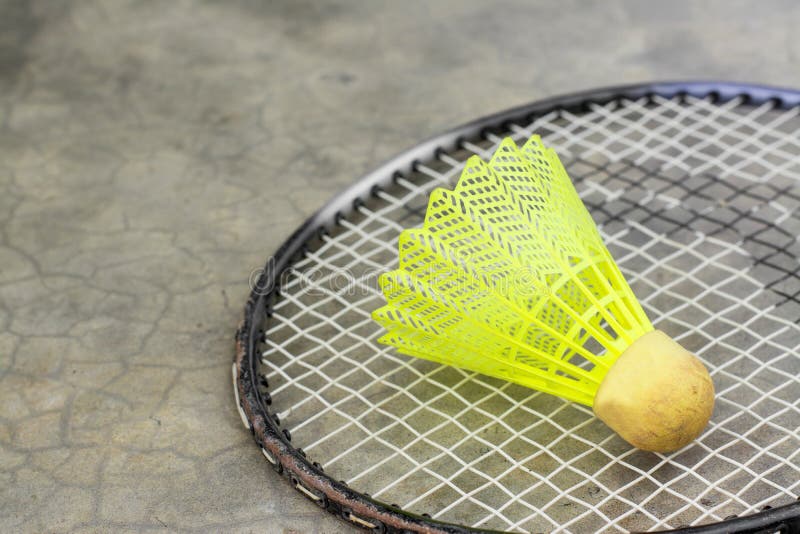 Shuttlecock stock image. Image of color, equipment, match - 52869451