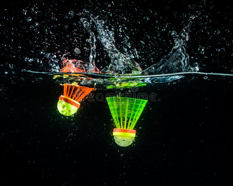 Badminton Shuttlecock Splash Stock Photos - Free & Royalty-Free Stock ...