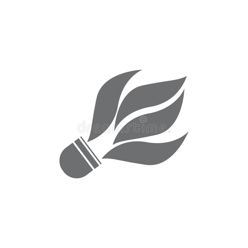 Shuttlecock stock vector. Illustration of active, sportscenter - 153185731