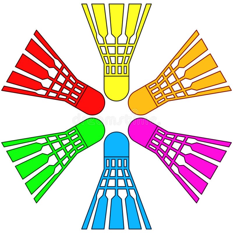 Shuttlecocks Stock Illustrations – 566 Shuttlecocks Stock Illustrations ...