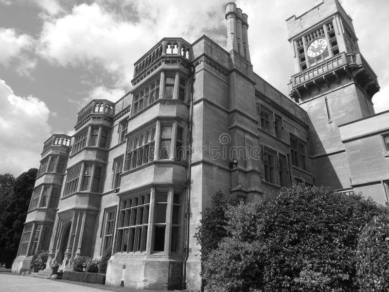 Shuttleworth House in the Sun Stock Image - Image of blue, richard ...