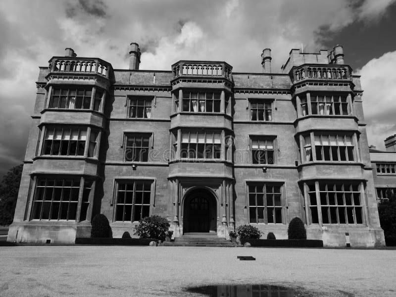 Shuttleworth House in the Sun Stock Photo - Image of england ...