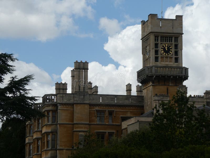 Shuttleworth House in the Sun Stock Image - Image of bedfordshire ...