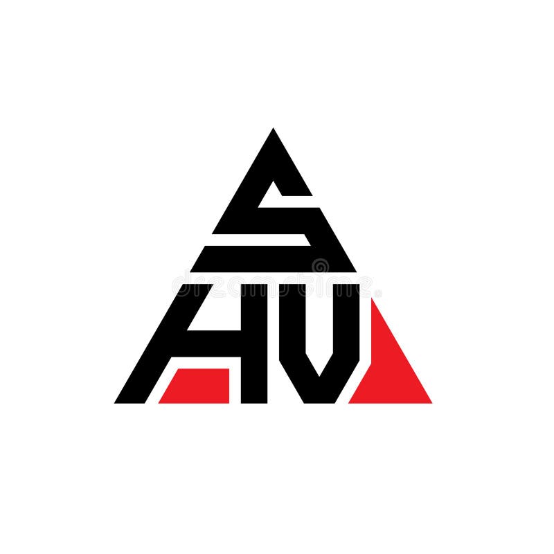 SHV Triangle Letter Logo Design with Triangle Shape. SHV Triangle Logo ...