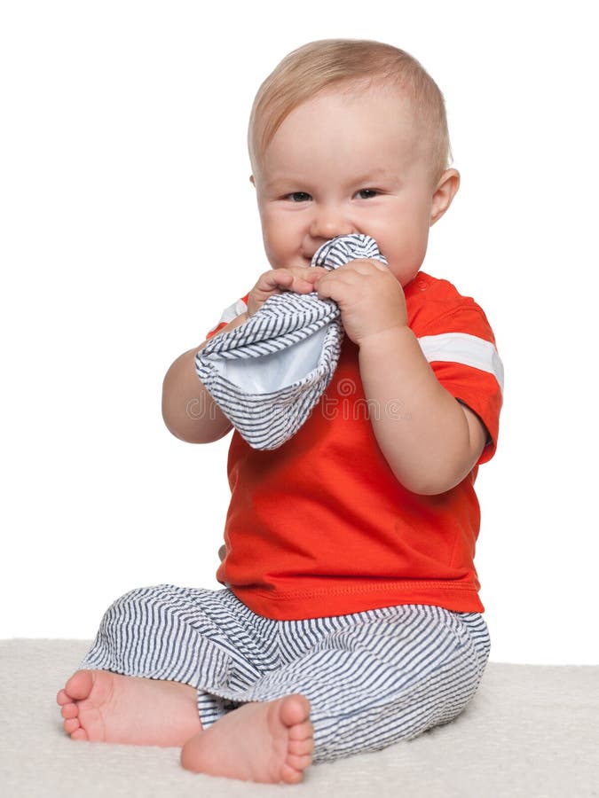 Shy baby boy stock image. Image of european, male, cute - 46708201