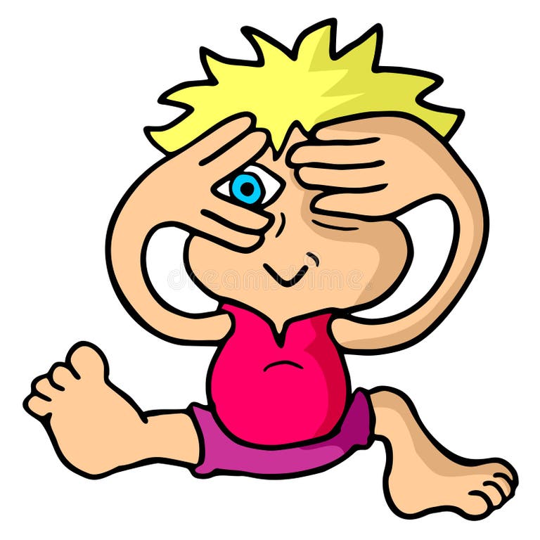 Shy Boy Cartoon Stock Illustrations – 2,148 Shy Boy Cartoon Stock ...