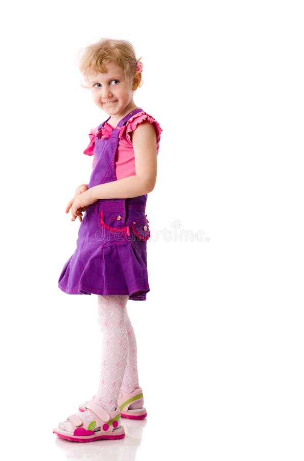 Shy Girl stock photo. Image of childhood, happiness, caucasian - 10551938