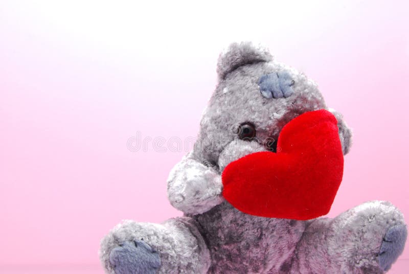 Shy teddy stock photo. Image of teddy, embracing, soft - 4100274