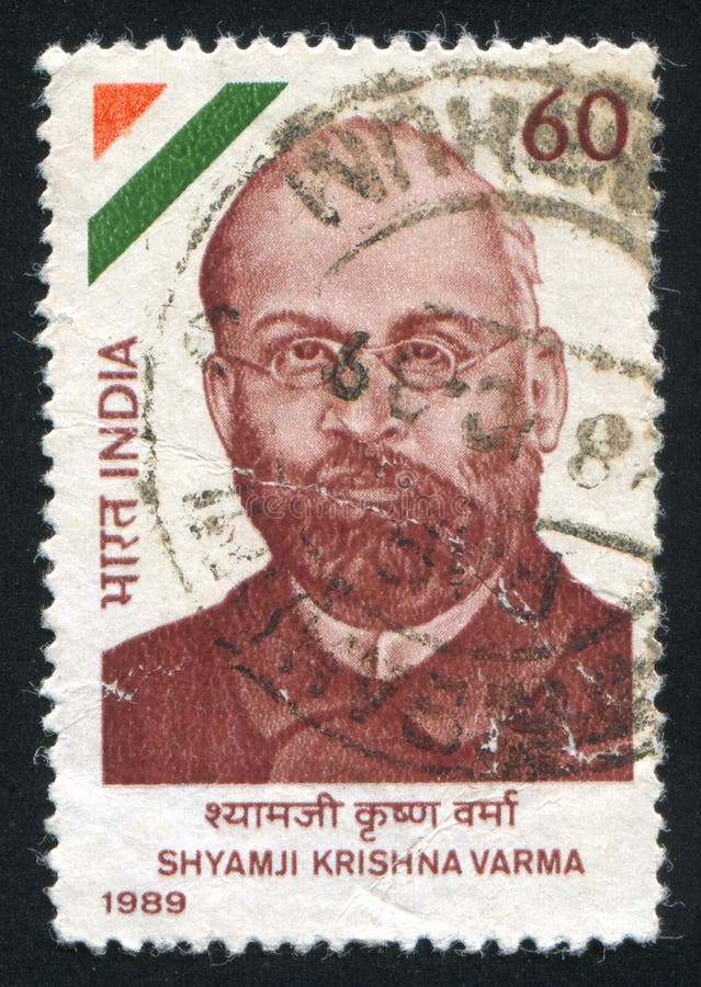 Shyamji Krishna Varma editorial stock image. Image of retro - 239480564