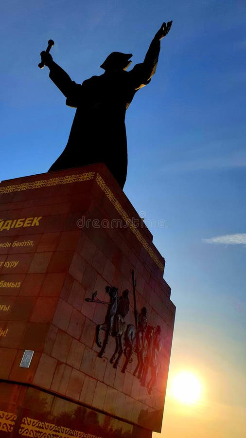 Shymkent editorial stock image. Image of shymkent, monument - 161335029