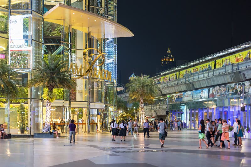 Siam Paragon Mall in Bangkok Editorial Photo - Image of city, building ...