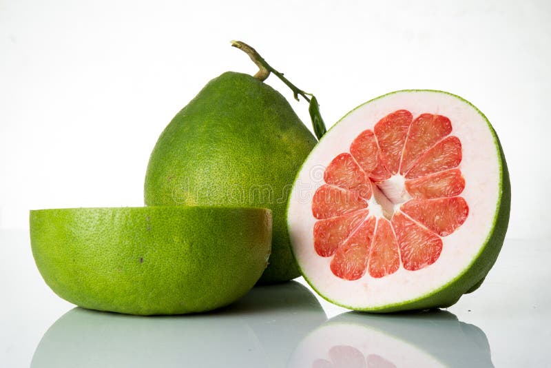 Siam Ruby Pomelo Fruit stock image. Image of isolated - 76465559