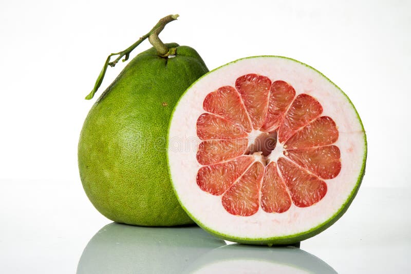 Siam Ruby Pomelo Fruit stock photo. Image of grapefruit - 76465728