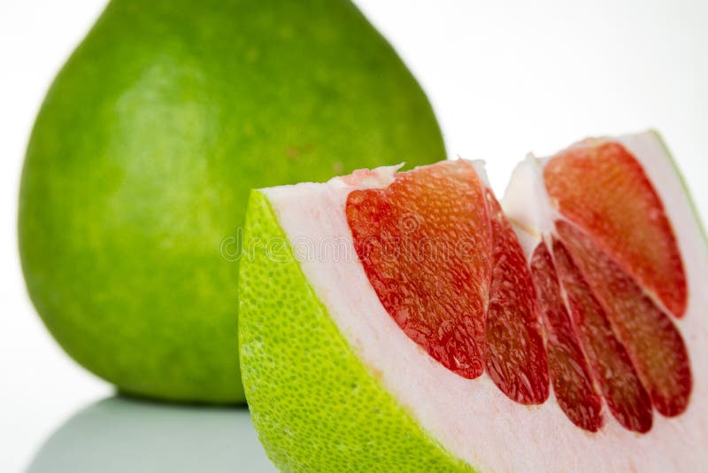 Siam Ruby Pomelo Fruit stock photo. Image of vitamin - 76466074