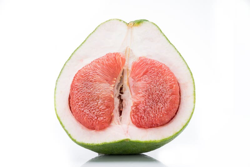 Siam Ruby Pomelo Fruit stock photo. Image of fresh, natural - 76466122